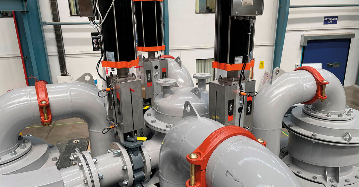 Slurry valves - Metso