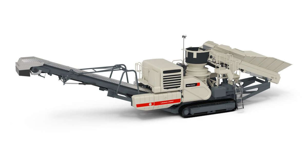 Lokotrack® LT200HP™ mobile cone crusher - Metso