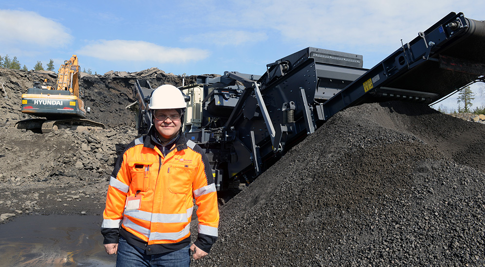 Promising start for Kivikolmio’s Lokotrack® LT1213S™ impactor plant - Metso