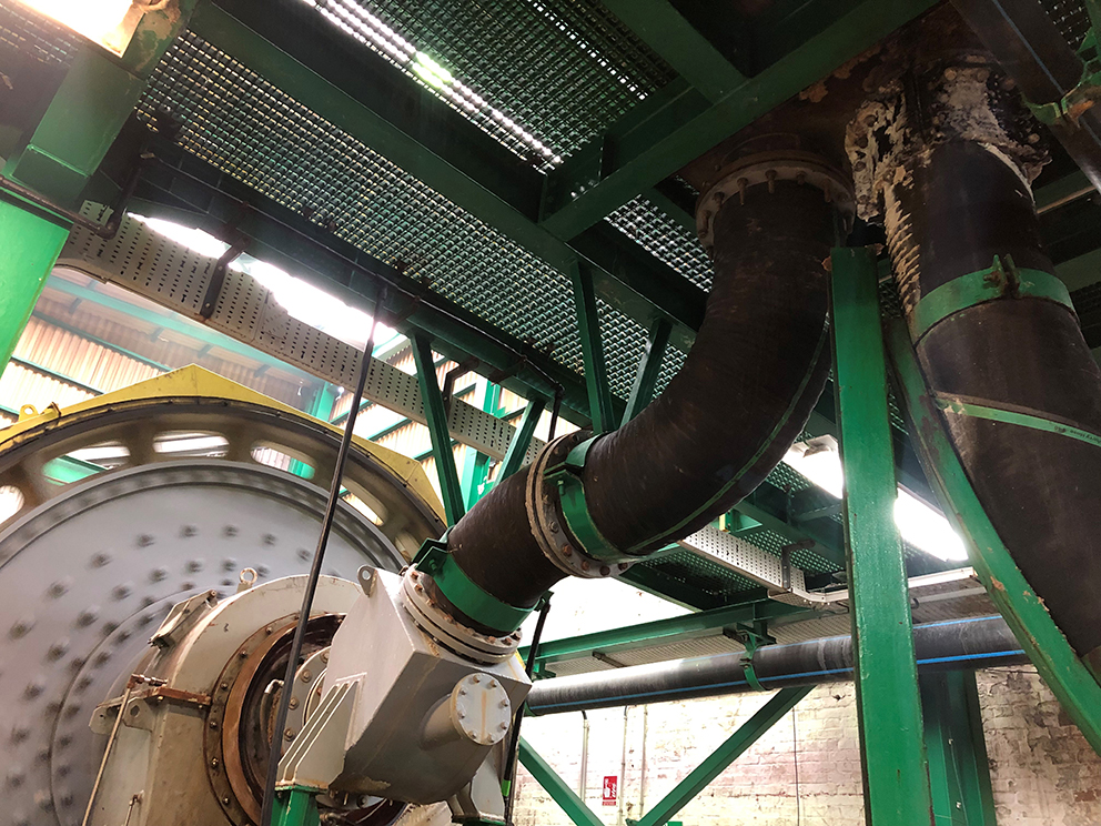 Eliminating pipe patching at Iberpotash - Metso