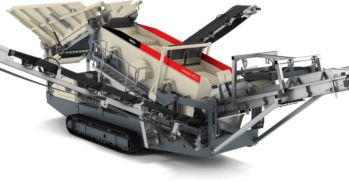 Lokotrack® ST2.8™ & ST2.8E™ mobile scalping screen - Metso