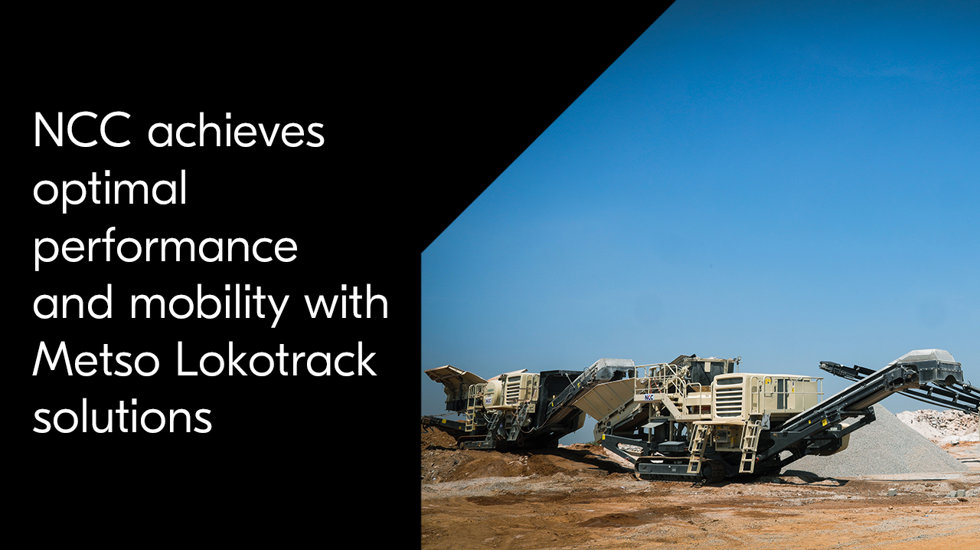 NCC Ltd trusts Metso’s Lokotrack solutions for its urban crushing needs ...