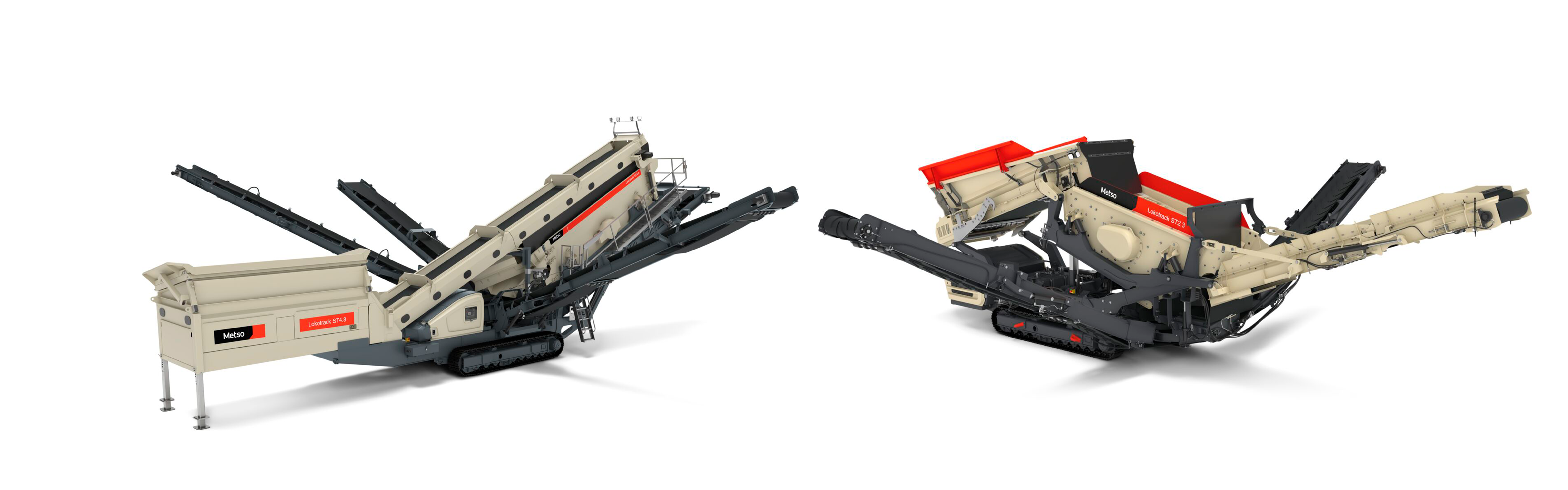 Lokotrack® ST Series mobile screens - Metso