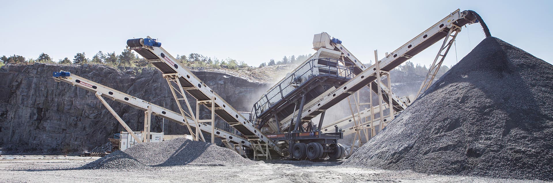 Nordwheeler™ - portable crushers and screens - Metso