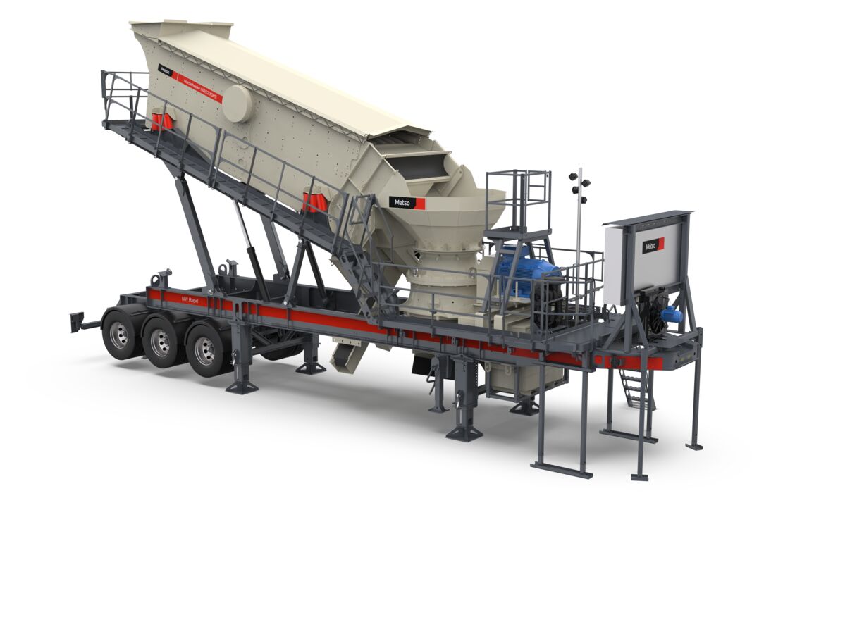 Nordwheeler™ NW220GPS NW Rapid™ - Metso
