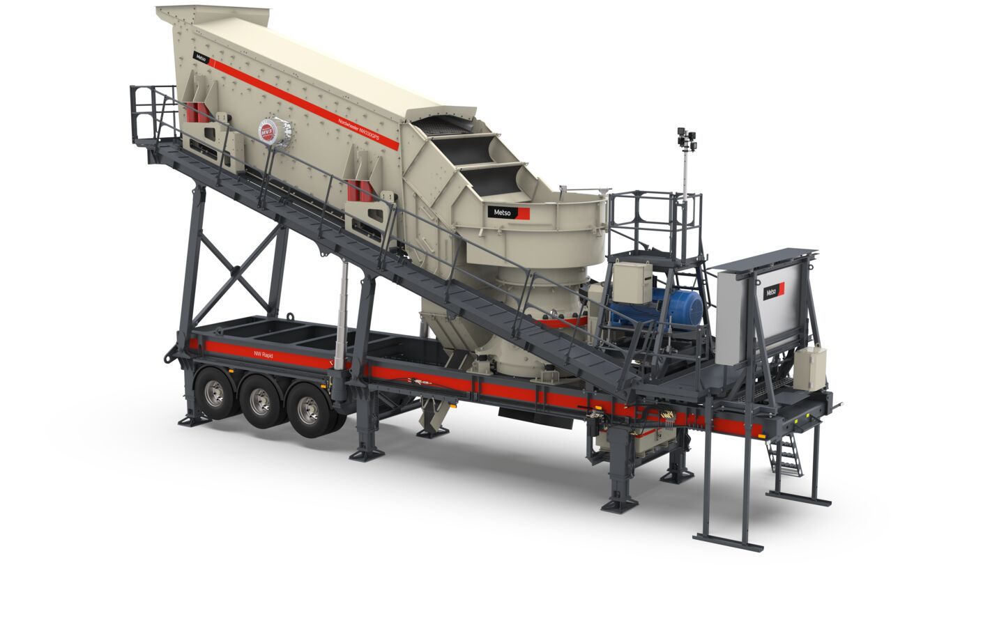 Nordwheeler™ NW330GPS NW Rapid™ - Metso