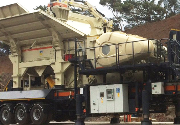 NW130™ portable jaw crusher - Metso
