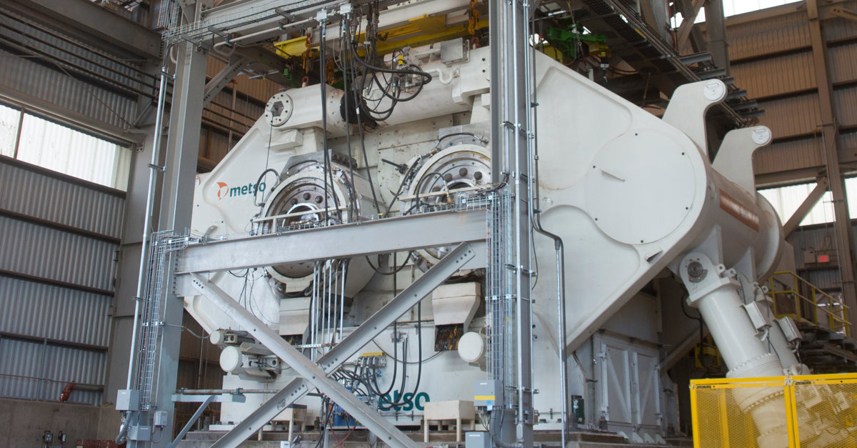 HRC™ Molino de rodillos de alta presión (HPGR) - Metso